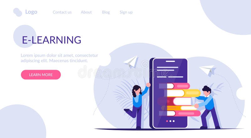 E-learning or the Concept of a Mobile Library. Lots of Books on Your ...