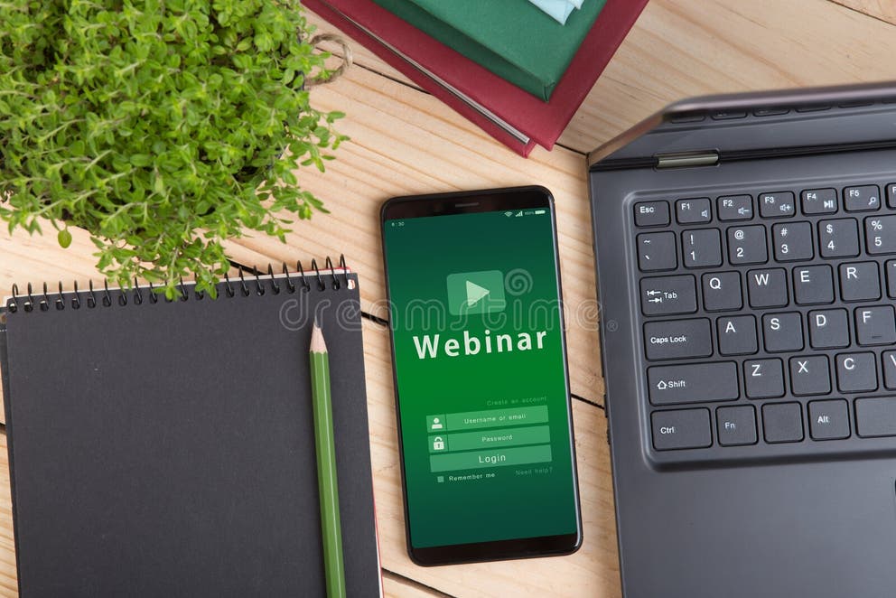 E - Learning Concept, Online Education Login or Registration Screen ...