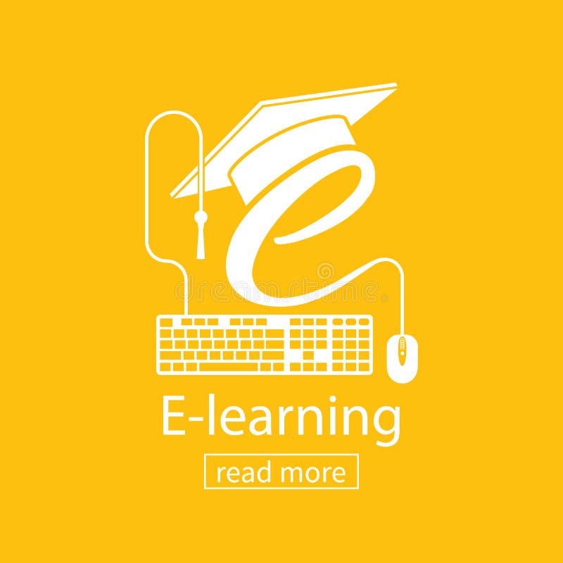 E-learning logo, vector stock vector. Illustration of design - 97659237