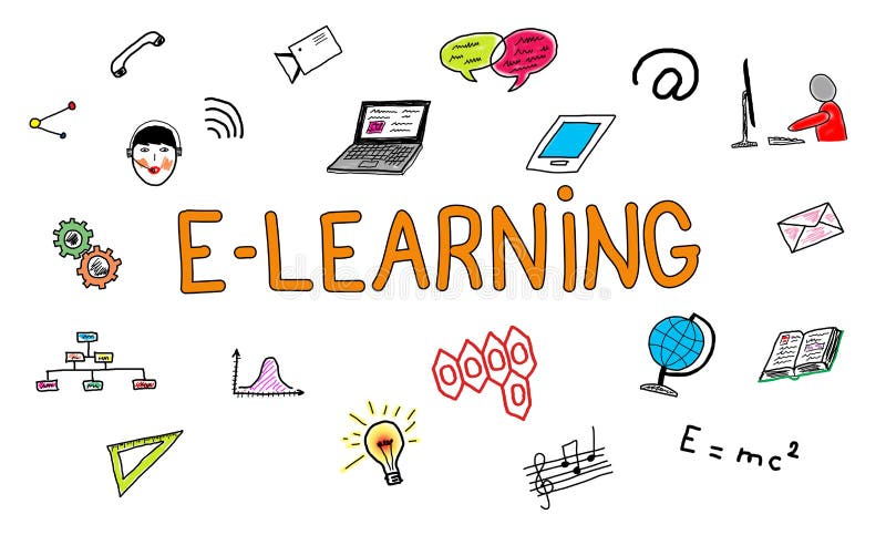 Concept of mooc stock illustration. Illustration of concept - 161150125