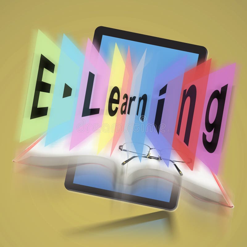E-Learning Online Learning Online Course Stock Photo - Image of ...