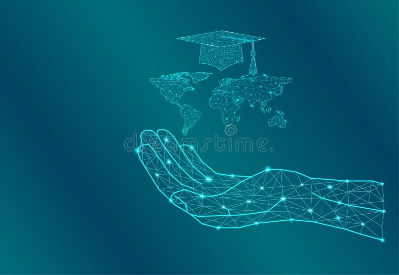 E-learning Distance Graduate Certificate Program Concept Stock Vector ...