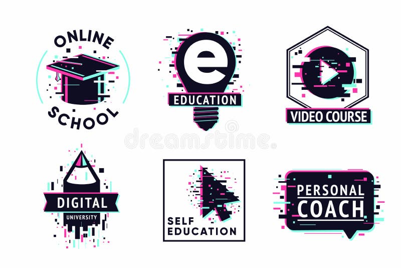 Digital Learning University Vector Logo Stock Illustrations – 7,824 ...