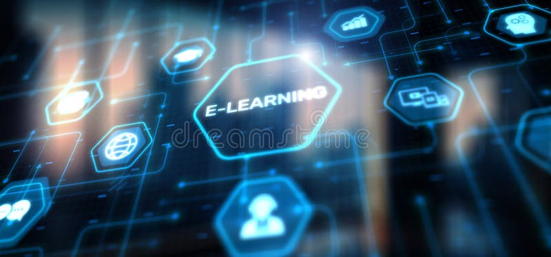 E-learning Online Learning Education Classes Concept 2024 Stock Illustration - Illustration of ...