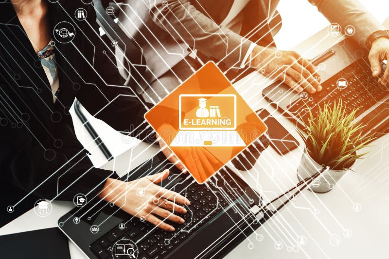 E-learning for Student and University Concept Uds Stock Photo - Image ...