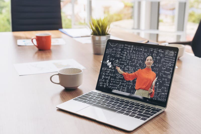 E-learning and Online Education for Student and University Concept ...