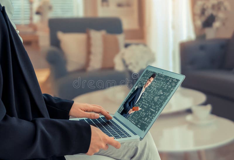 E-learning and Online Education for Student and University Concept ...