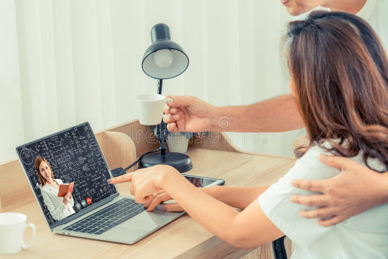 E-learning and Online Education for Student and University Concept ...