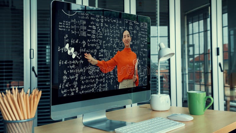 E-learning and Online Education for Student and University Concept ...