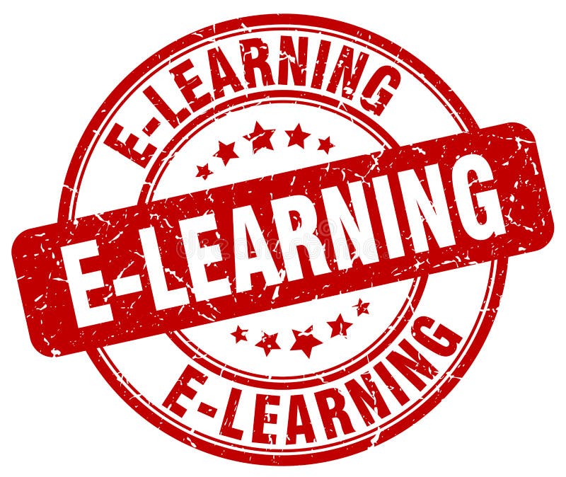 E Learning Red Stamp Stock Illustrations – 165 E Learning Red Stamp ...