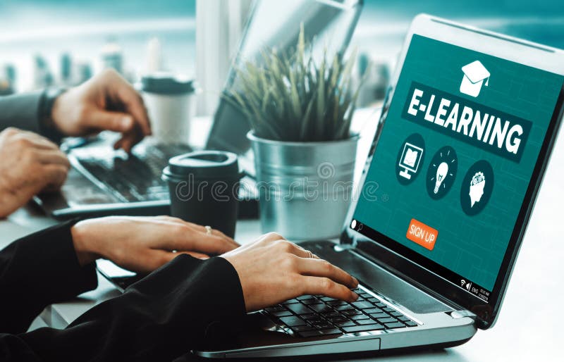 E-learning for Student and University Concept Uds Stock Photo - Image ...