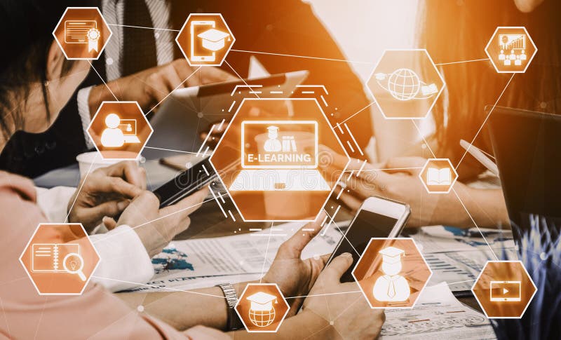 E-learning for Student and University Concept Uds Stock Photo - Image ...