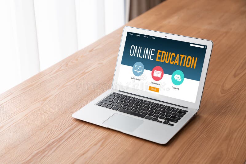 E-learning Website with Modish Sofware for Student To Study on the ...