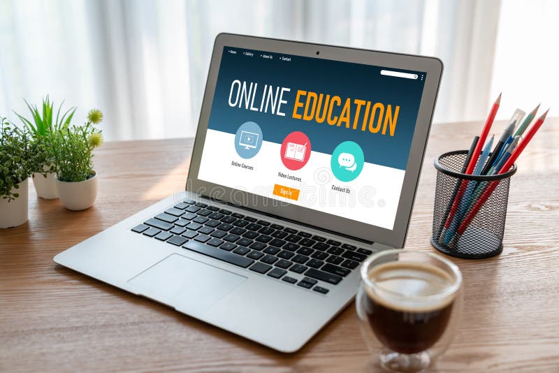 E-learning Website with Modish Sofware for Student To Study on the ...