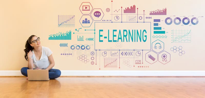 Asian Girl Student Video Conference E-learning with Teacher on Computer ...