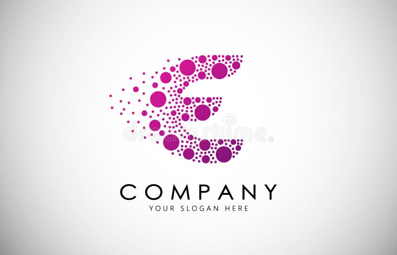 Letter E Explosion Particles Effect Stock Illustrations – 3 Letter E ...