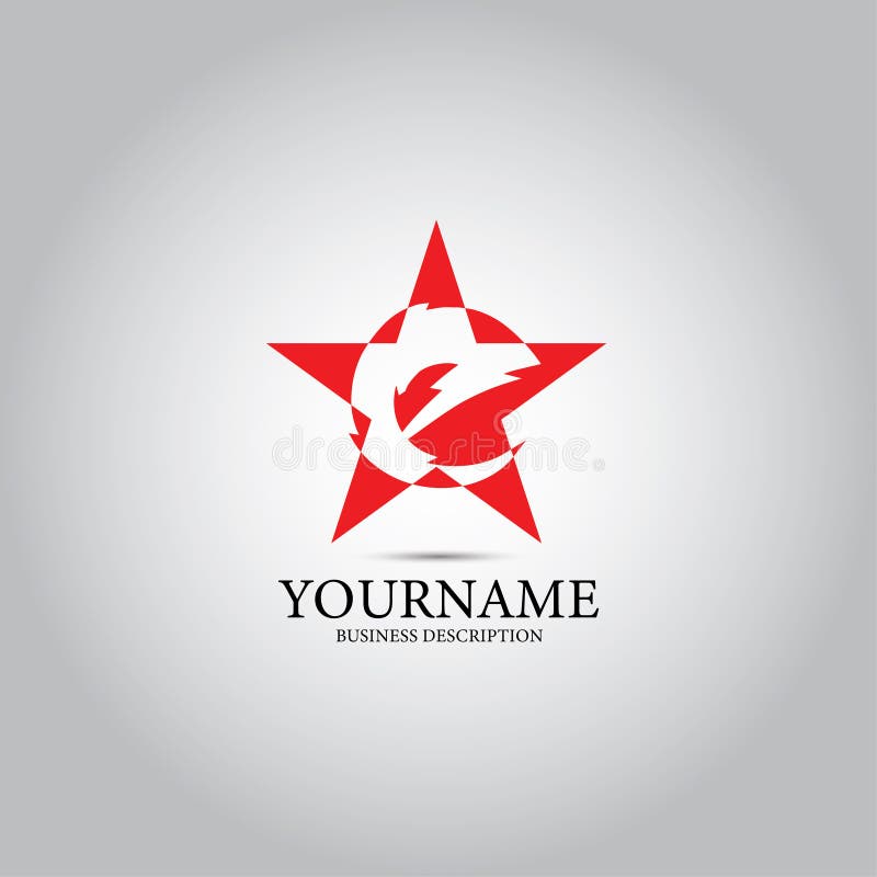 Star Lightning Power Logo Design Stock Vector - Illustration of ...