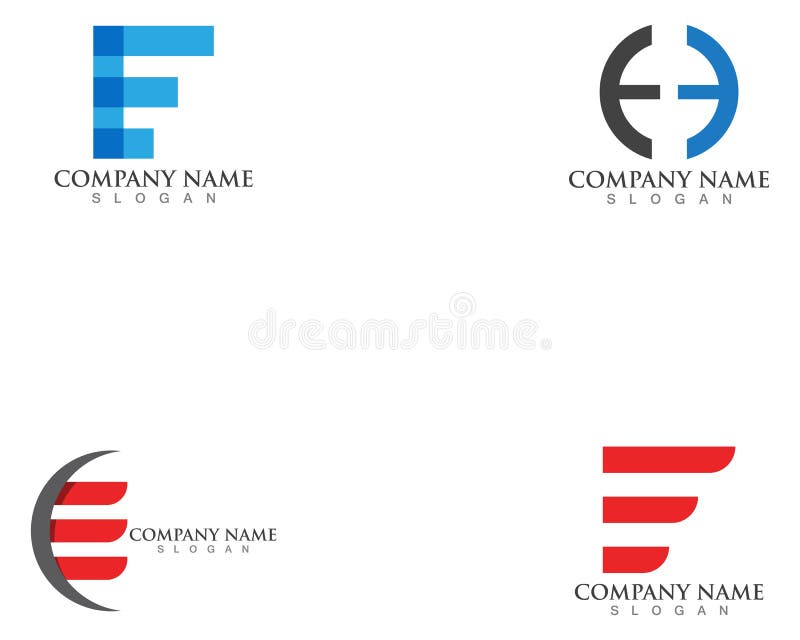E Letters logos stock vector. Illustration of sphere - 135924277