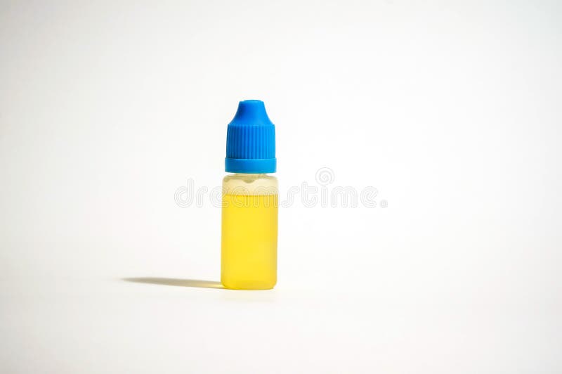 E-liquid bottle stock image. Image of electronic, cigarette - 48434475
