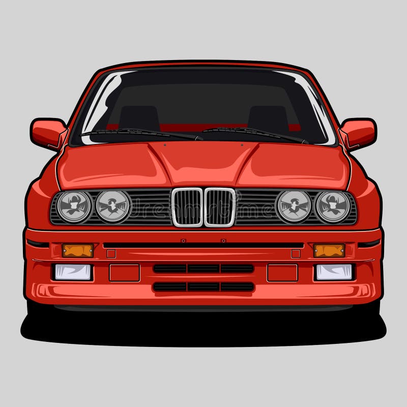 E30 M3 stock vector. Illustration of logo, race, mock - 261746554