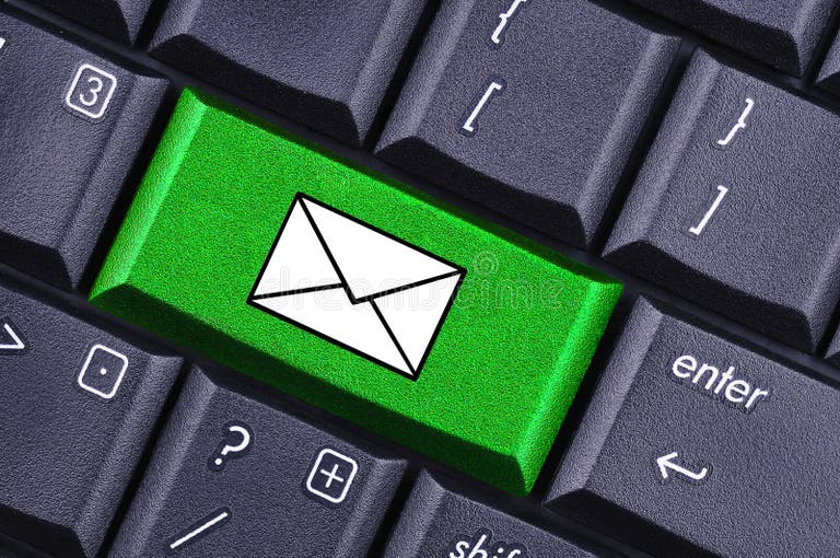 E-mail stock image. Image of macro, email, keypad, computer - 13175289
