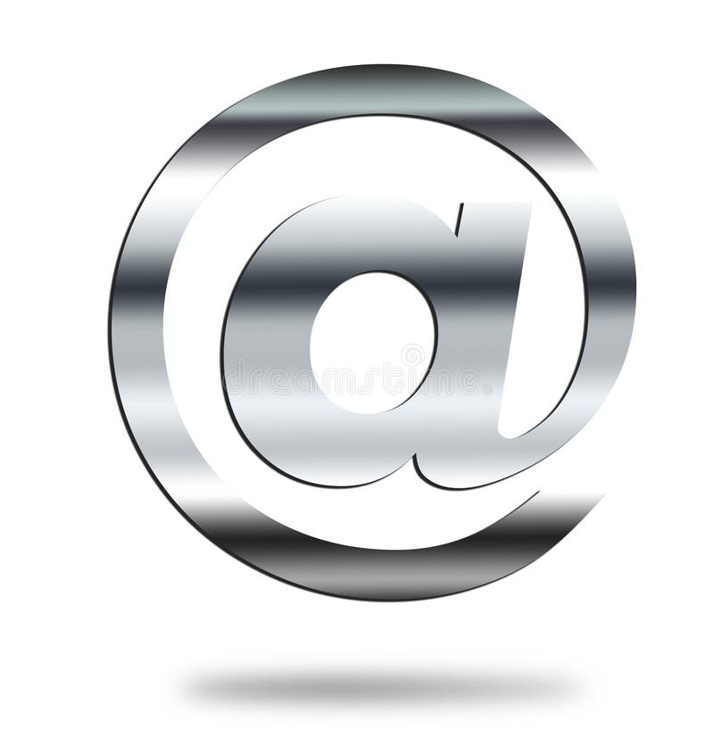 Email Alias Symbol stock illustration. Illustration of trade - 1499127