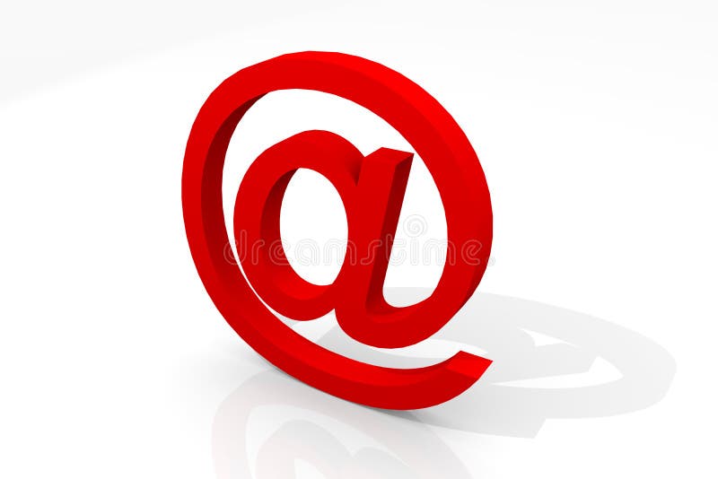 Email Alias Symbol stock illustration. Illustration of forward - 1499127