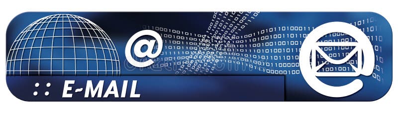 E-mail banner stock illustration. Illustration of industry - 3625035