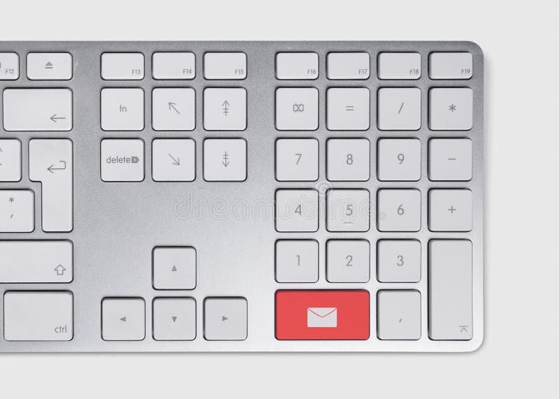 Envelope button stock image. Image of detail, surface - 7824075