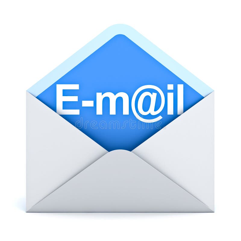 E Mail Concept Over White Background Stock Illustrations – 50 E Mail ...