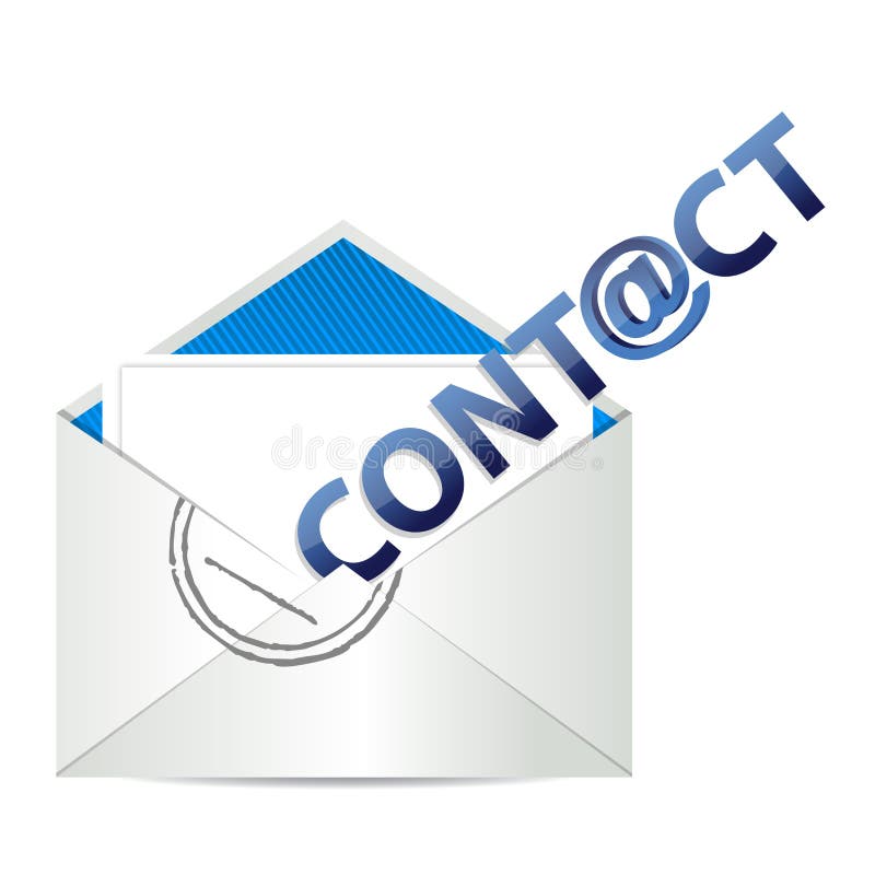 Mail, Contact Icons. Communication Signs. Stock Vector - Illustration ...
