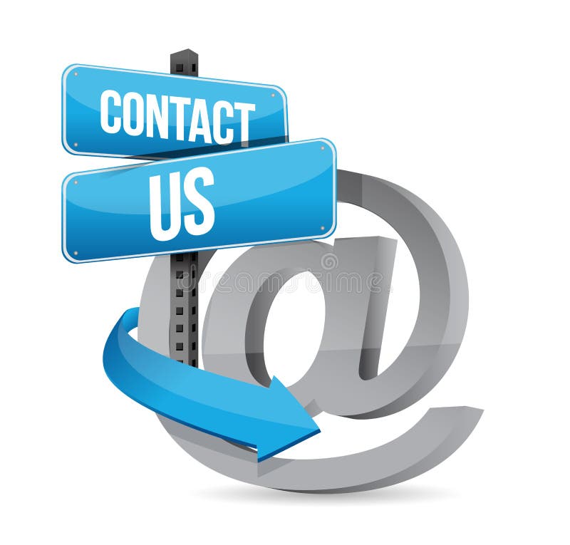 Contact Us Button stock illustration. Illustration of graphic - 20506674