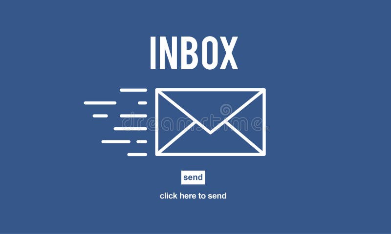 E-mail Correspondence Envelpoe Message Inbox Concept Stock Illustration ...
