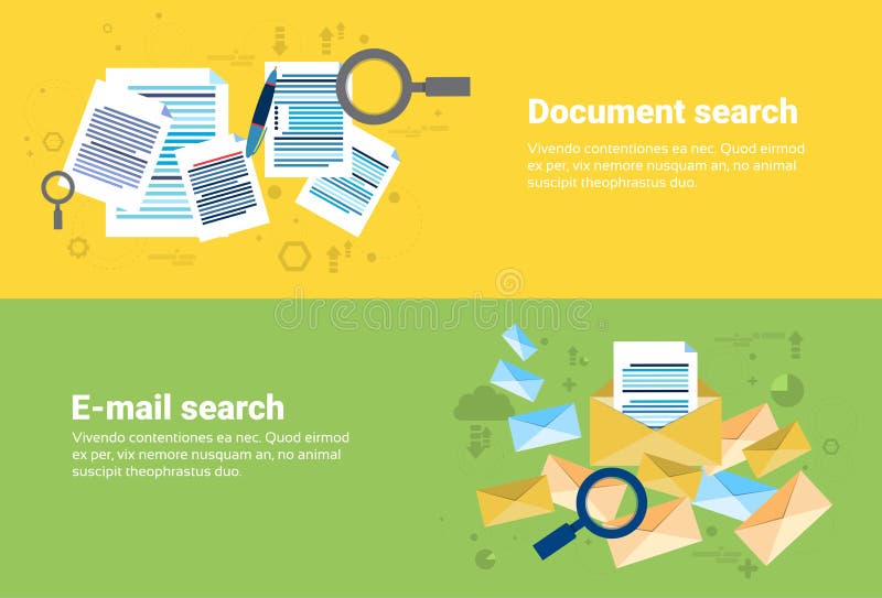 E-mail Document Search Digital Content Information Technology Business ...
