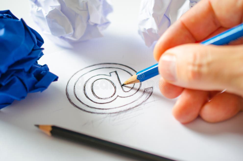 E-mail stock image. Image of mail, horizontal, profession - 48097401