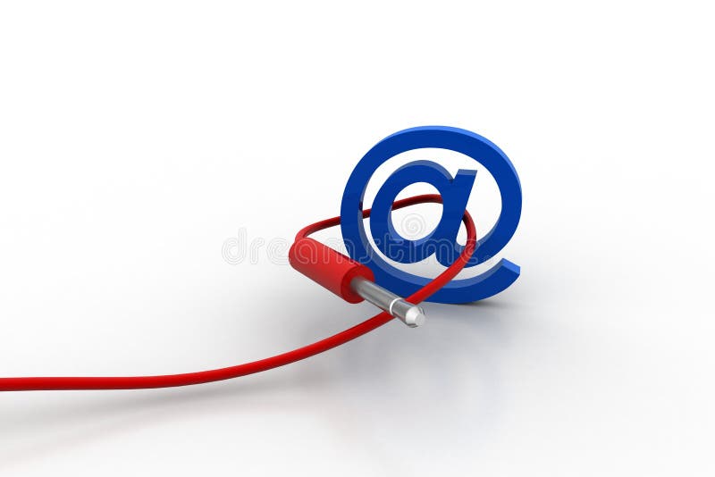 E Mail Icon Connected Cable Stock Illustrations – 6 E Mail Icon ...