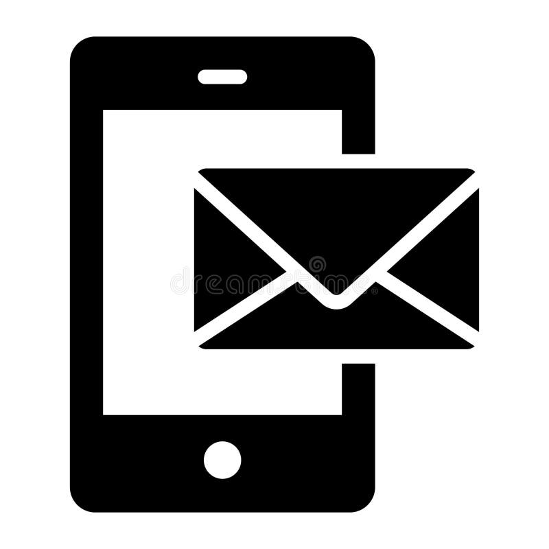 E-mail Icon Modern Vector Illustration Stock Vector - Illustration of ...