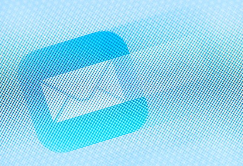 Mail icon on keyboard stock image. Image of detail, accessible - 606785