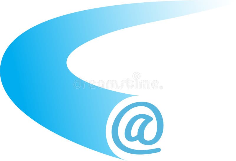 E mail incoming letter stock illustration. Illustration of mail - 90656720