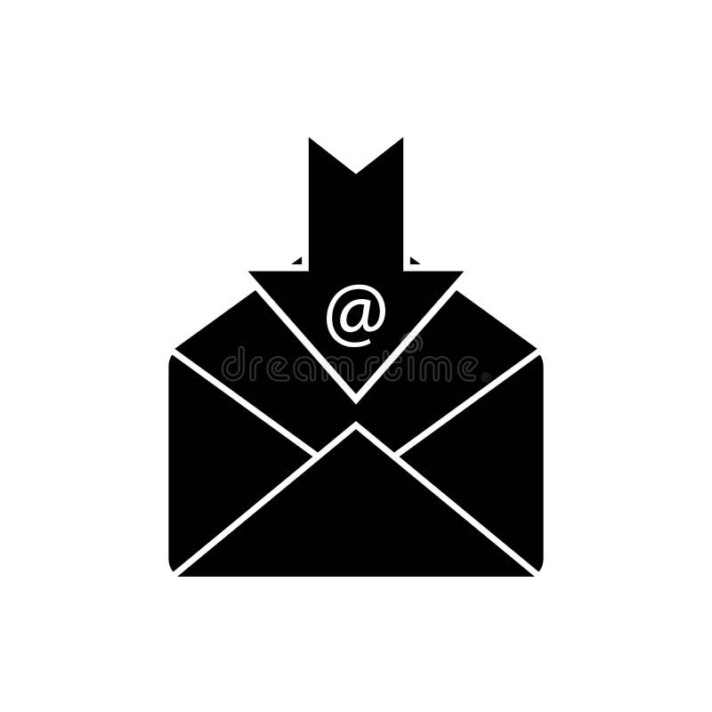 E-mail logo icon vector stock illustration. Illustration of website ...