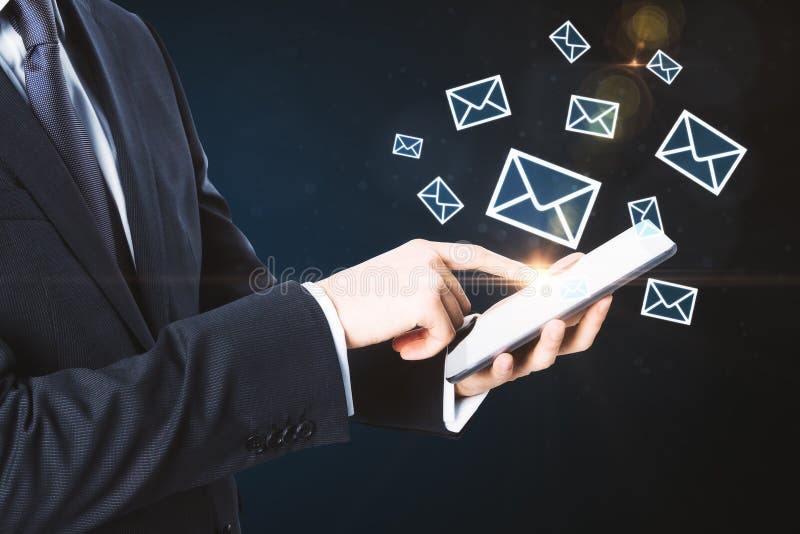 E-mail marketing concept stock image. Image of background - 105633043