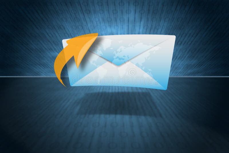 E-Mail or Message Symbol stock illustration. Illustration of support ...