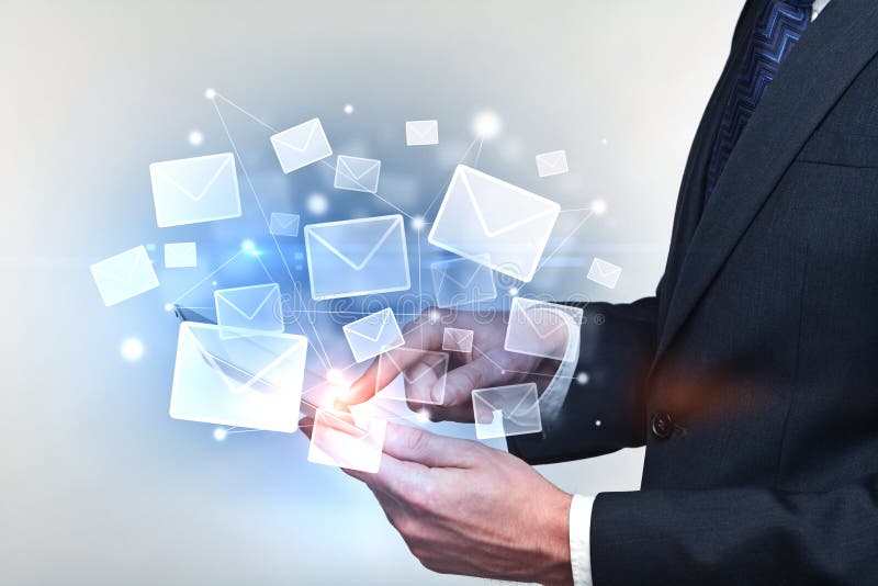 Email networking concept stock photo. Image of mail, concept - 97043358