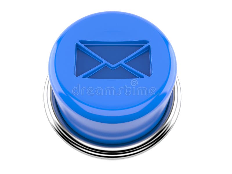 E-mail push button stock illustration. Illustration of single - 108697653