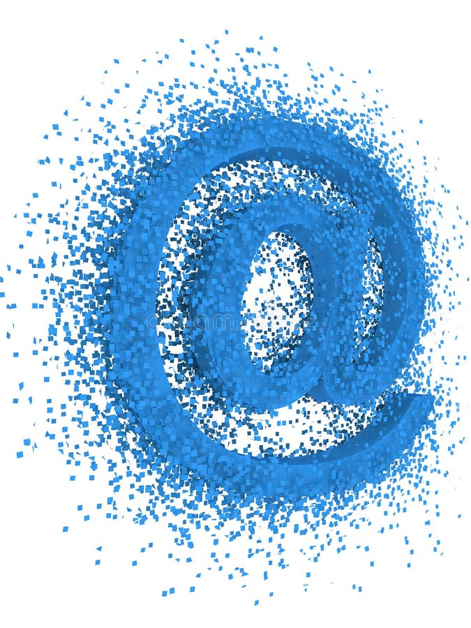 Mail symbol stock illustration. Illustration of silver - 11806673