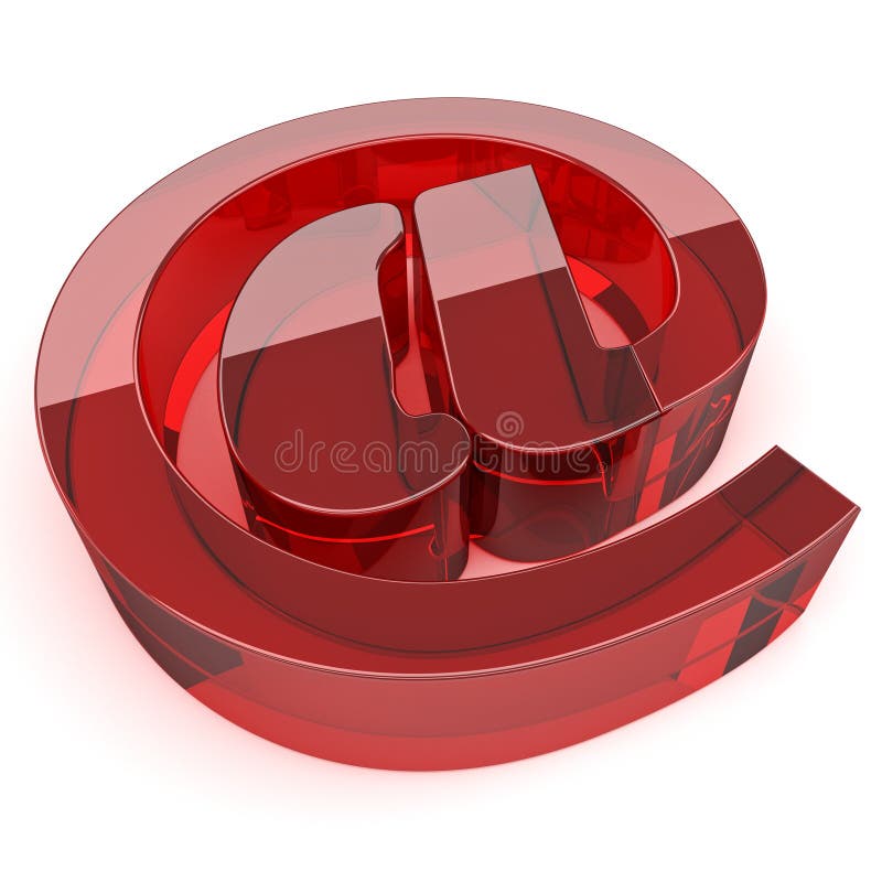 Mail At Sign Picture. Image: 4276981