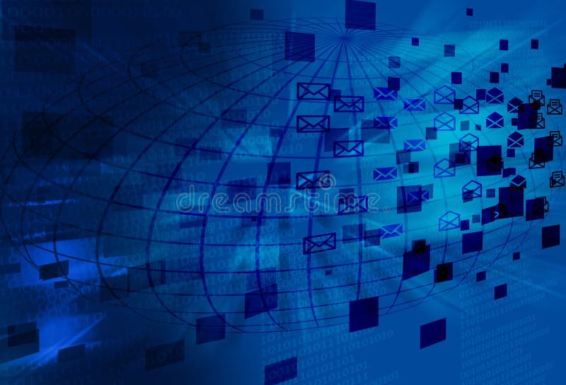 E-mail Background stock illustration. Illustration of crowd - 21551423