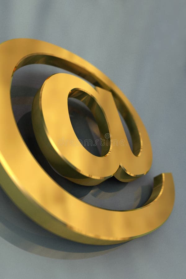 E-mail symbol and envelope stock image. Image of address - 24080321