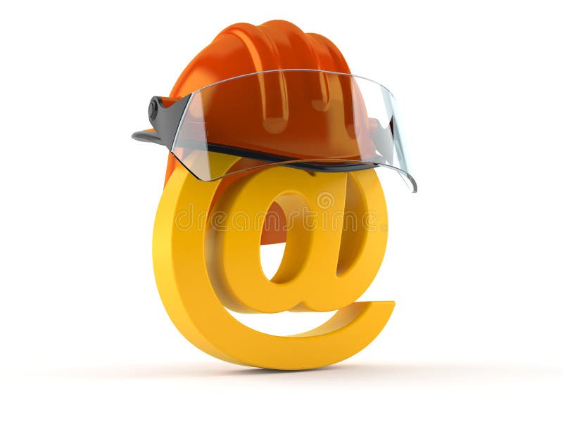 Fireman Helmet with Question Mark Stock Illustration - Illustration of ...