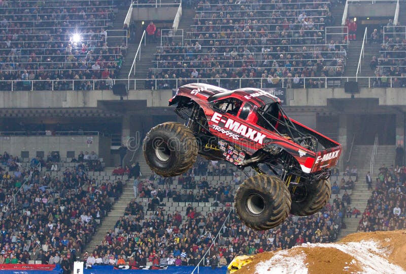 E-Maxx Monster Truck editorial stock image. Image of spectacular - 22104974